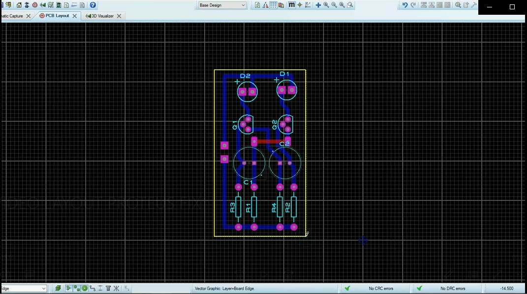 Membuat LAYOUT PCB Dan 3D View Menggunakan Software Proteus