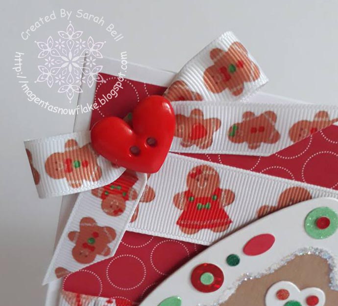 Crafty Ribbons Pure Inspiration: Gingerbread House Card