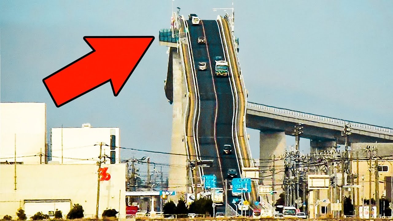No, That’s Not a Roller Coaster! It’s a Bridge in Japan ~ NEWSOLOGYS