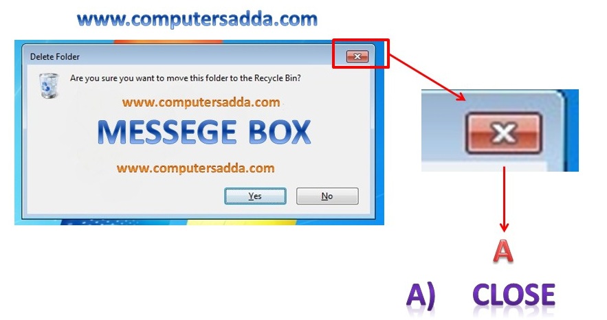 Types of Boxes in Windows - Computersadda