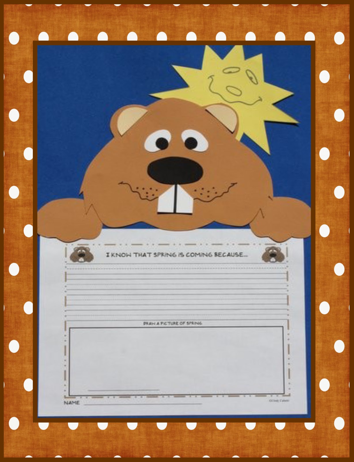 Granny Goes to School: Groundhog Day Fun