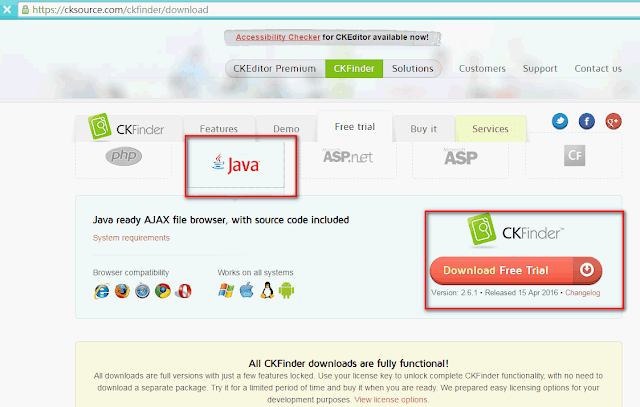 Java程式教學甘仔店 Ckfinder 下載