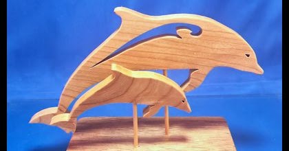 Scrollsaw Workshop: Dolphins Scroll Saw Pattern.