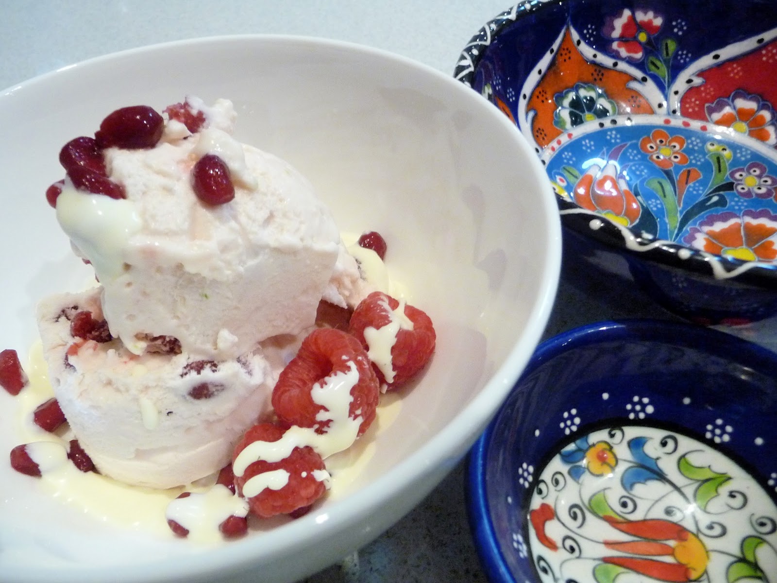 Feed your Inner Cook: Pomegranate and Luscious Lime Ice Cream – Super Easy