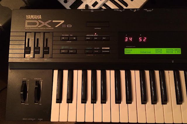 MATRIXSYNTH: Yamaha DX7 II D FM Synthesizer