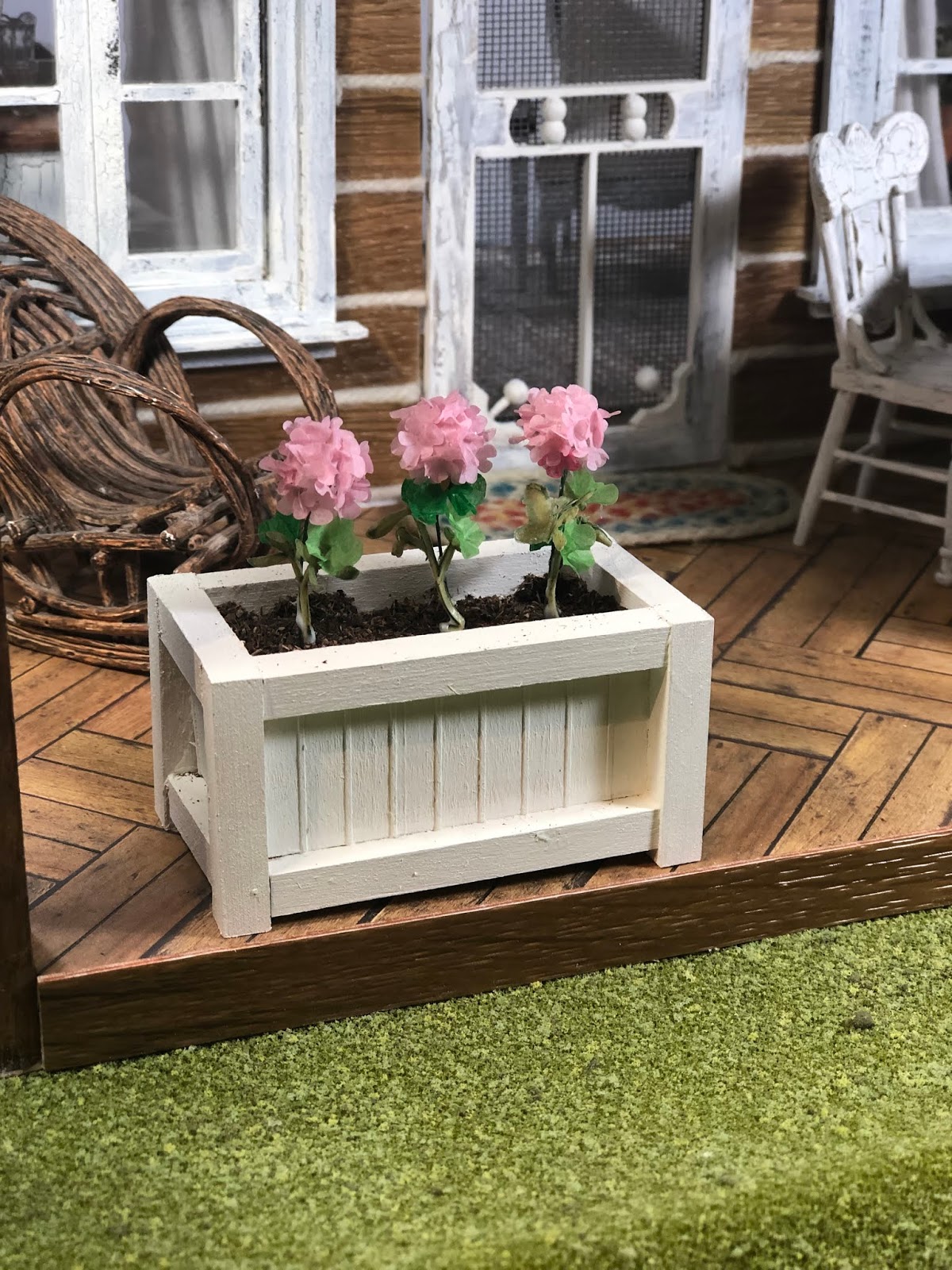 . Tulsa Tiny Stuff : Shabby Chic Hydrangea Planter Box