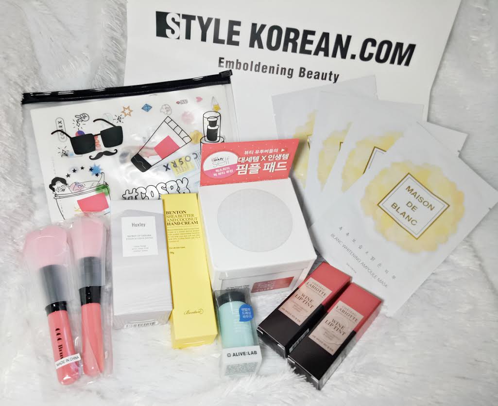 Unboxing : Style Korean Goodies - Pink and Undecided