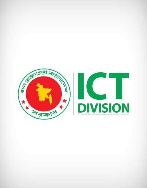 ict division bangladesh vector logo-3