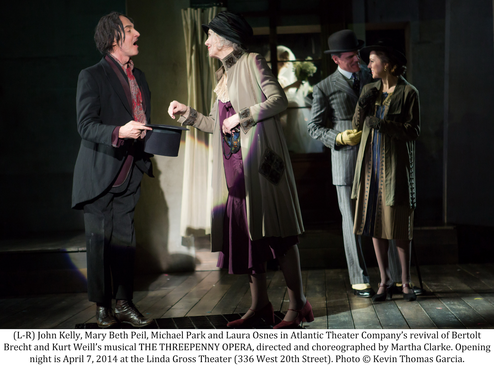 THEATRE'S LEITER SIDE: 275. Review of THE THREEPENNY OPERA (April 3, 2014)