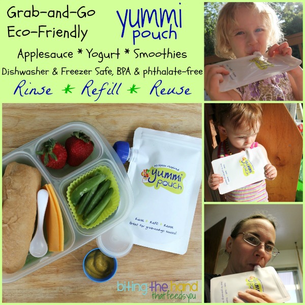 Biting The Hand That Feeds You: Easy Squeezy! Yummi Pouch Review