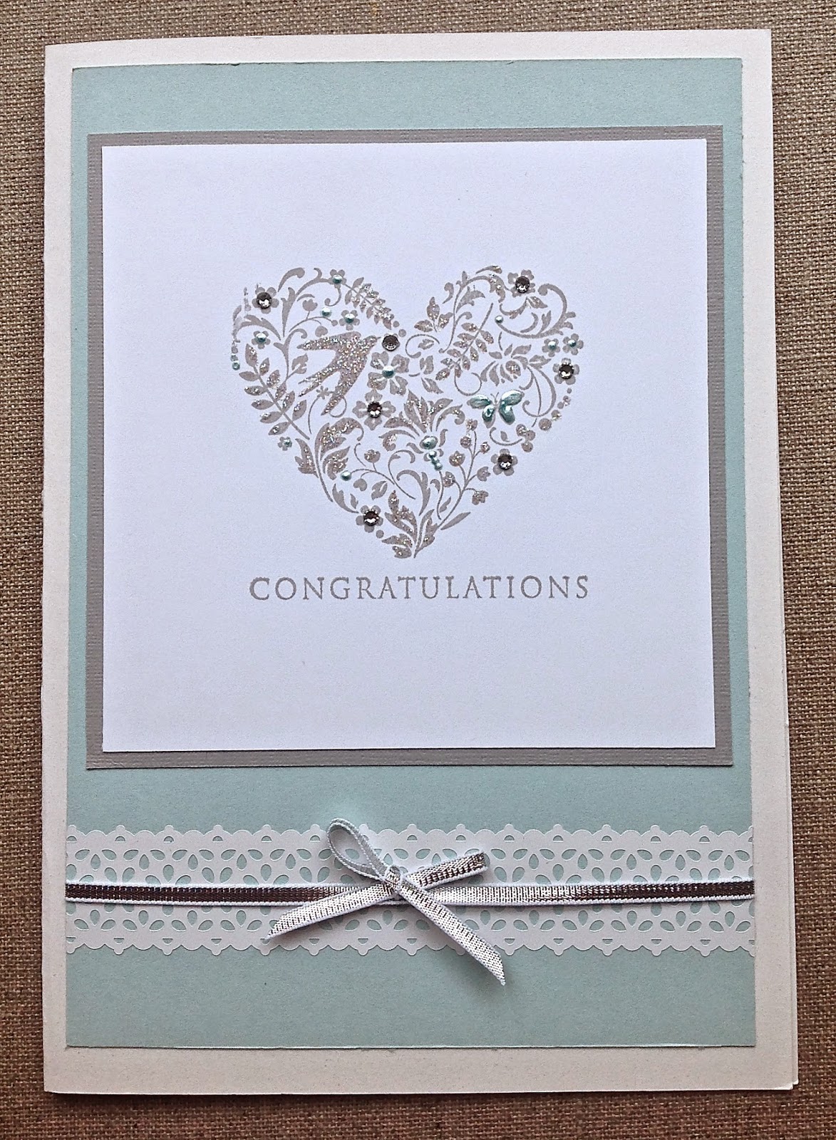 Petite Fleur Paperie: Engagement Card