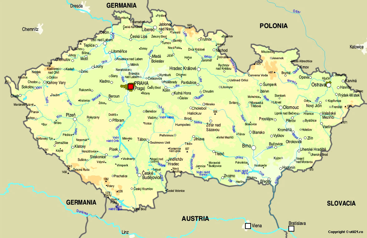 Prin meleaguri indepartate...: Cehia