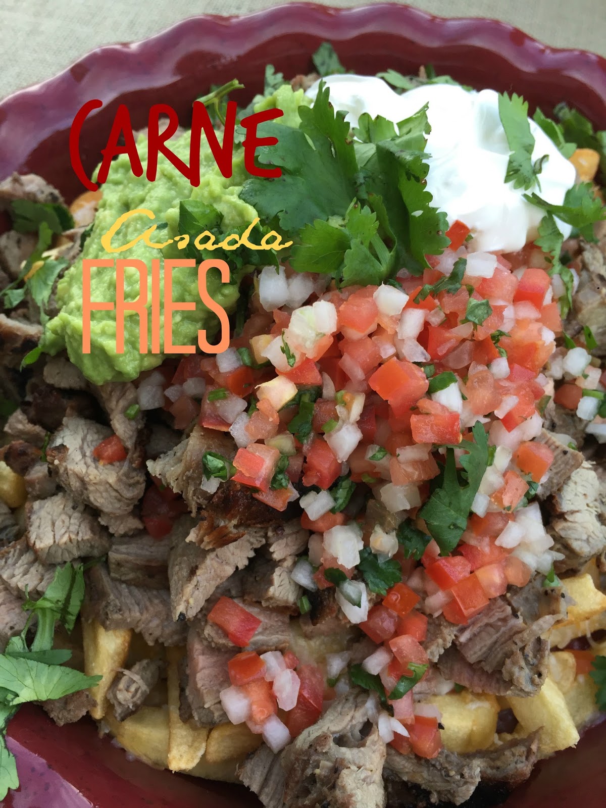 Carne Asada Fries - Purple Chocolat Home