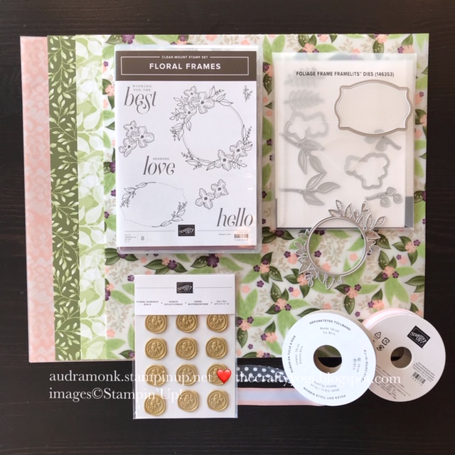 the crafty yogi: April 2019 Class to Go, Floral Frames