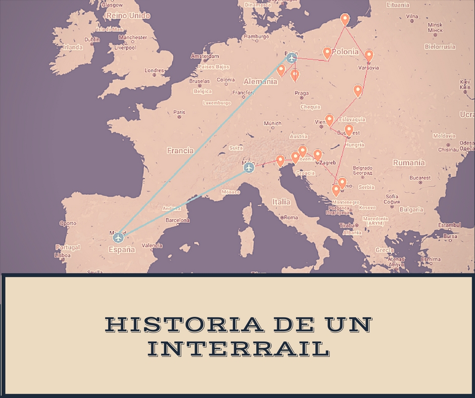 Historia de un Interrail por Europa