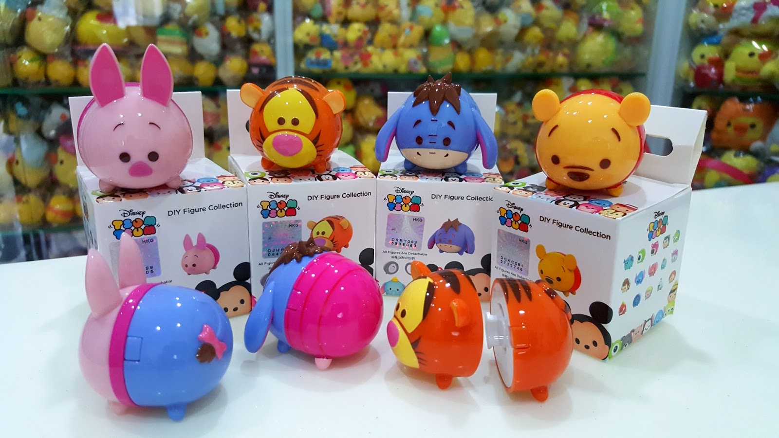 ForeverFriendPooh: 2017 Disney Tsum Tsum DIY Figure and Clock Collection