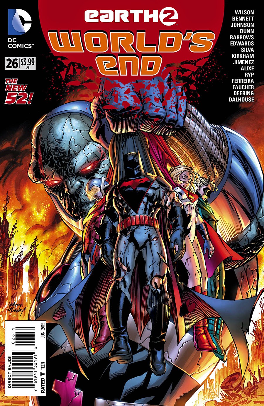 DC Cover of the Day: Earth 2: World's End #26