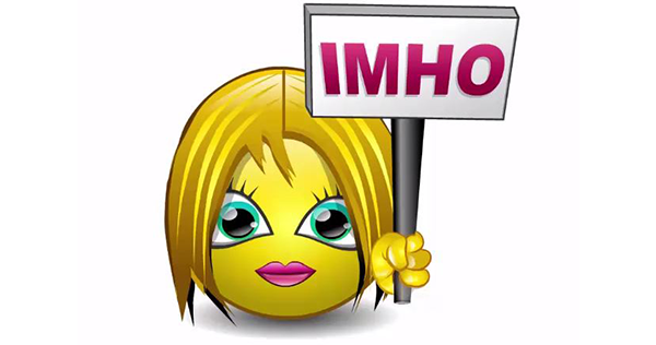 In My Humble Opinion | Symbols & Emoticons