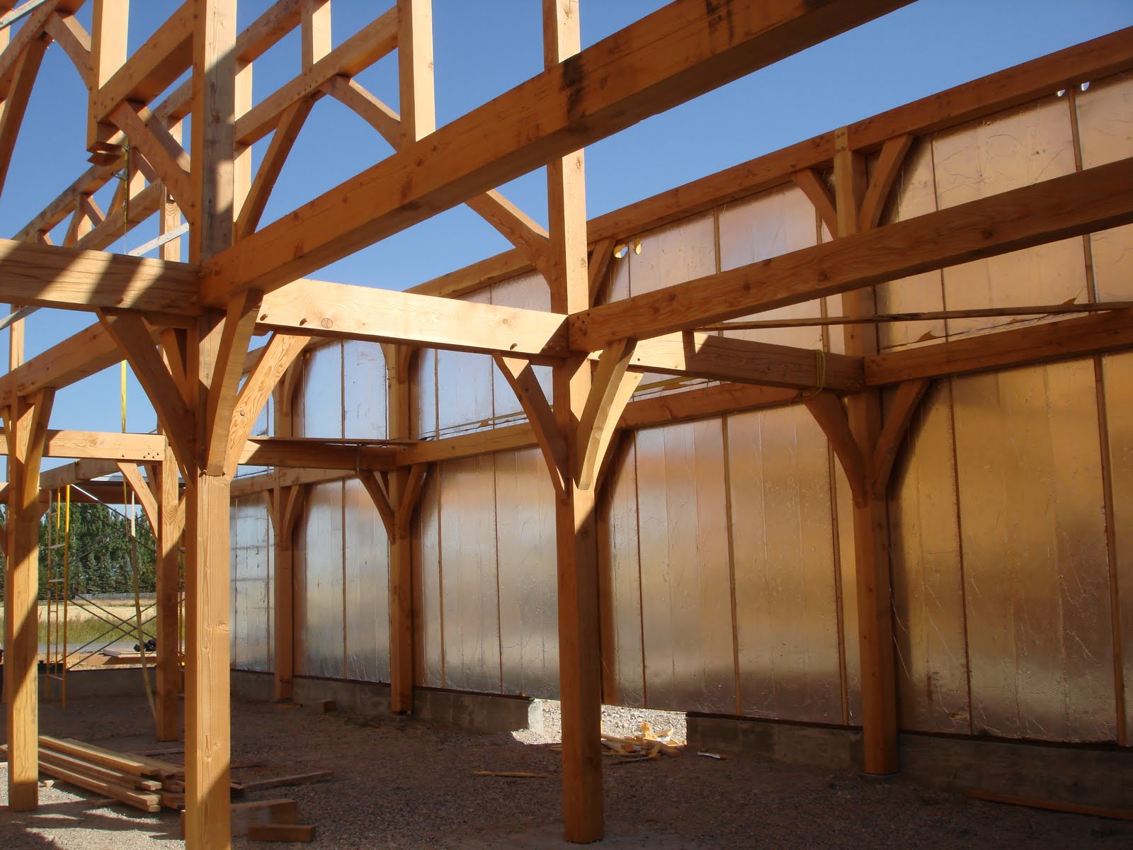 Structural Insulated Panels - Timberframer Mark Andrew - RAY CORE