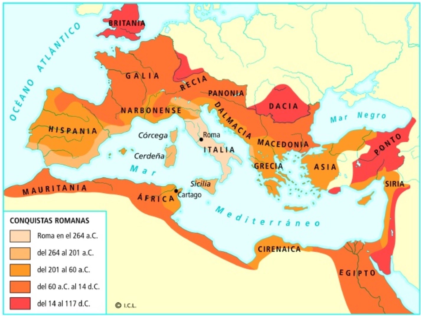 Blog del Profe Marcos: EXPANSIÓN DE ROMA