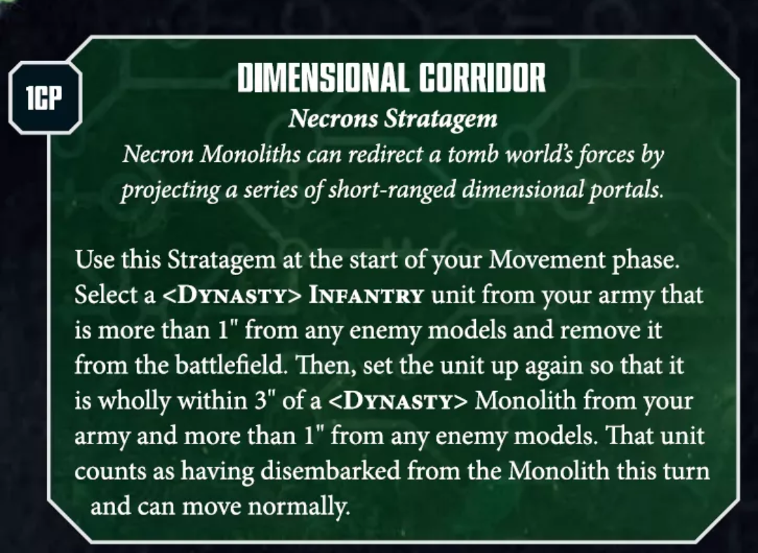 More Necron Leaks: Stratagems, Powers, and More - Faeit 212