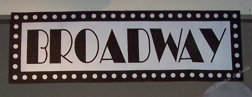 Broadway - Stage Design Idea | Broadway themed room, Broadway sign ...