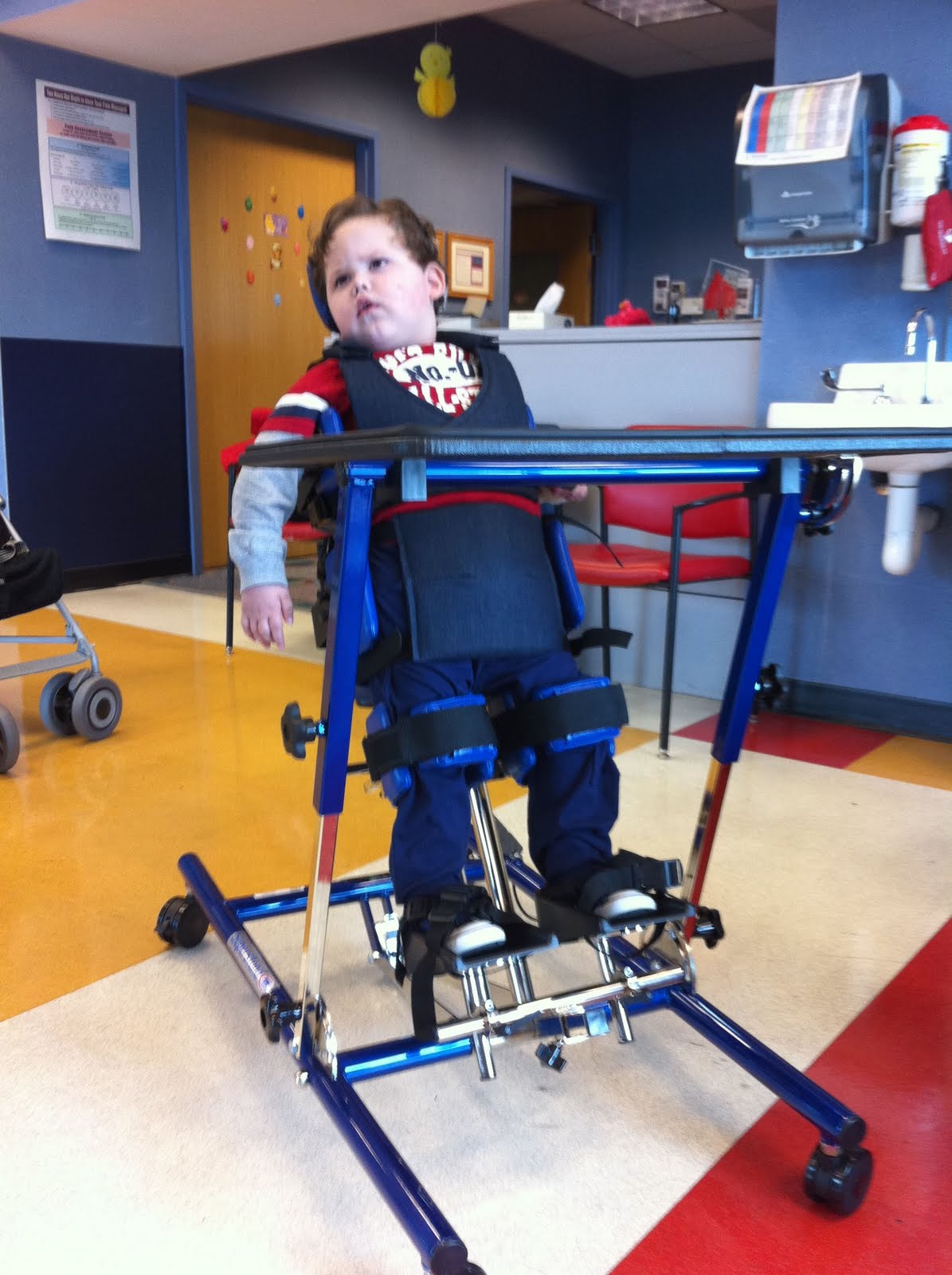 Overcoming Movement Disorder: New Superstand Stander!