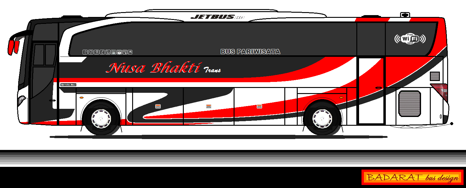 Sahabat Belajar : ART - Desain Livery Bus 2D