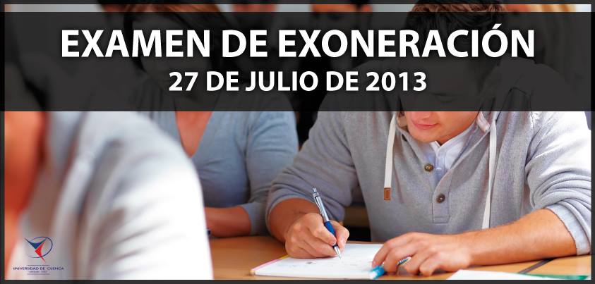 Fechas y temarios para exámenes de exoneración ~ Ingeniería Civil - U ...