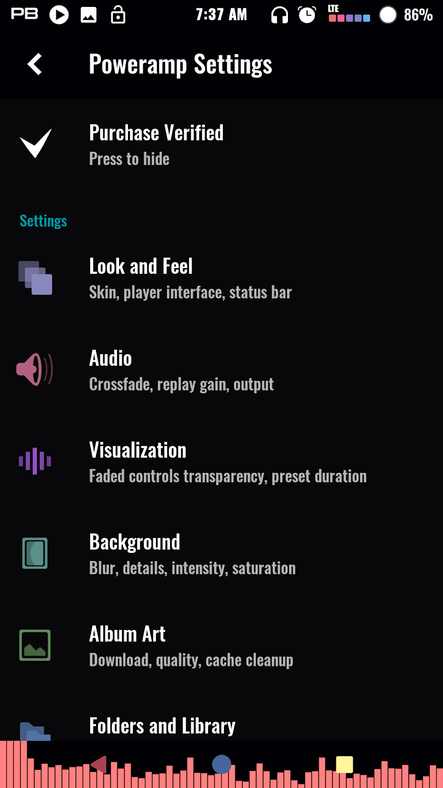 Review Poweramp Music Player v3 Beta preview build 790