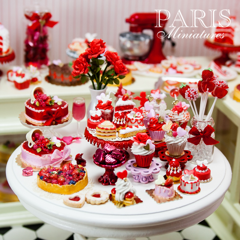 Paris Miniatures: Miniature Food Pick - Happy Valentine's Day!