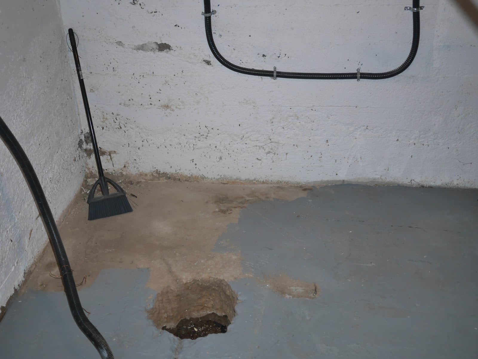 Renovations and Old Houses: Interior Weeping System: Day 1 - The Plan ...