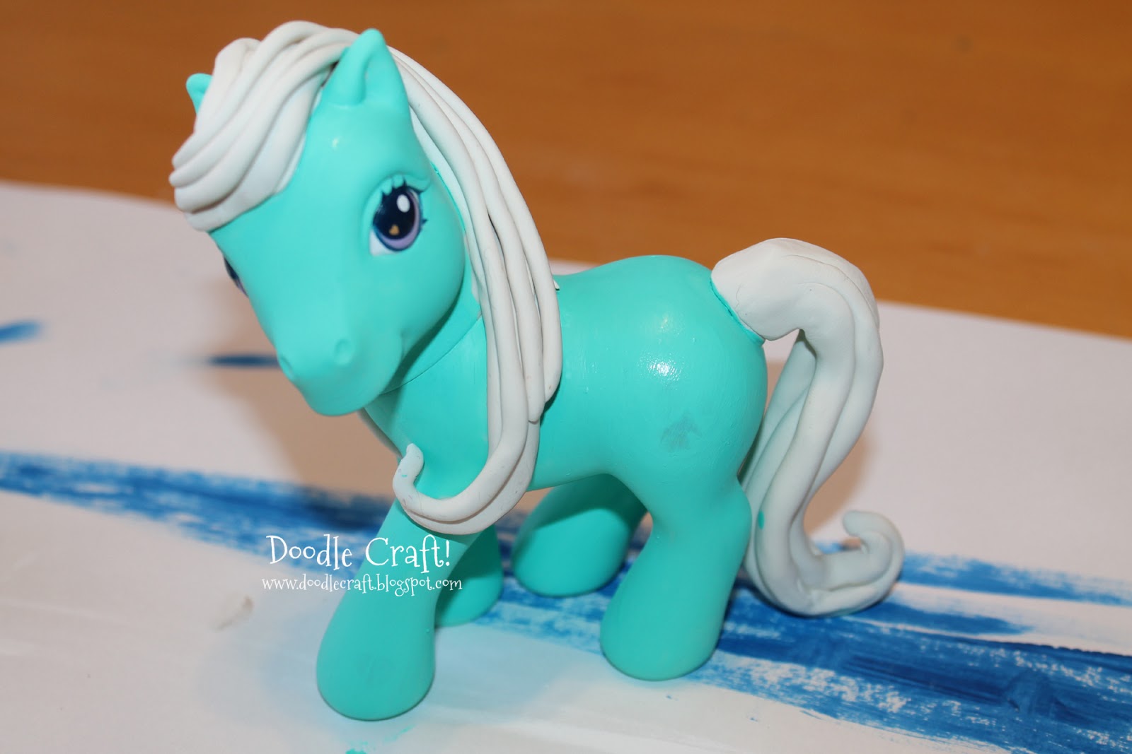 Doodlecraft: DIY: Custom My Little Ponies!