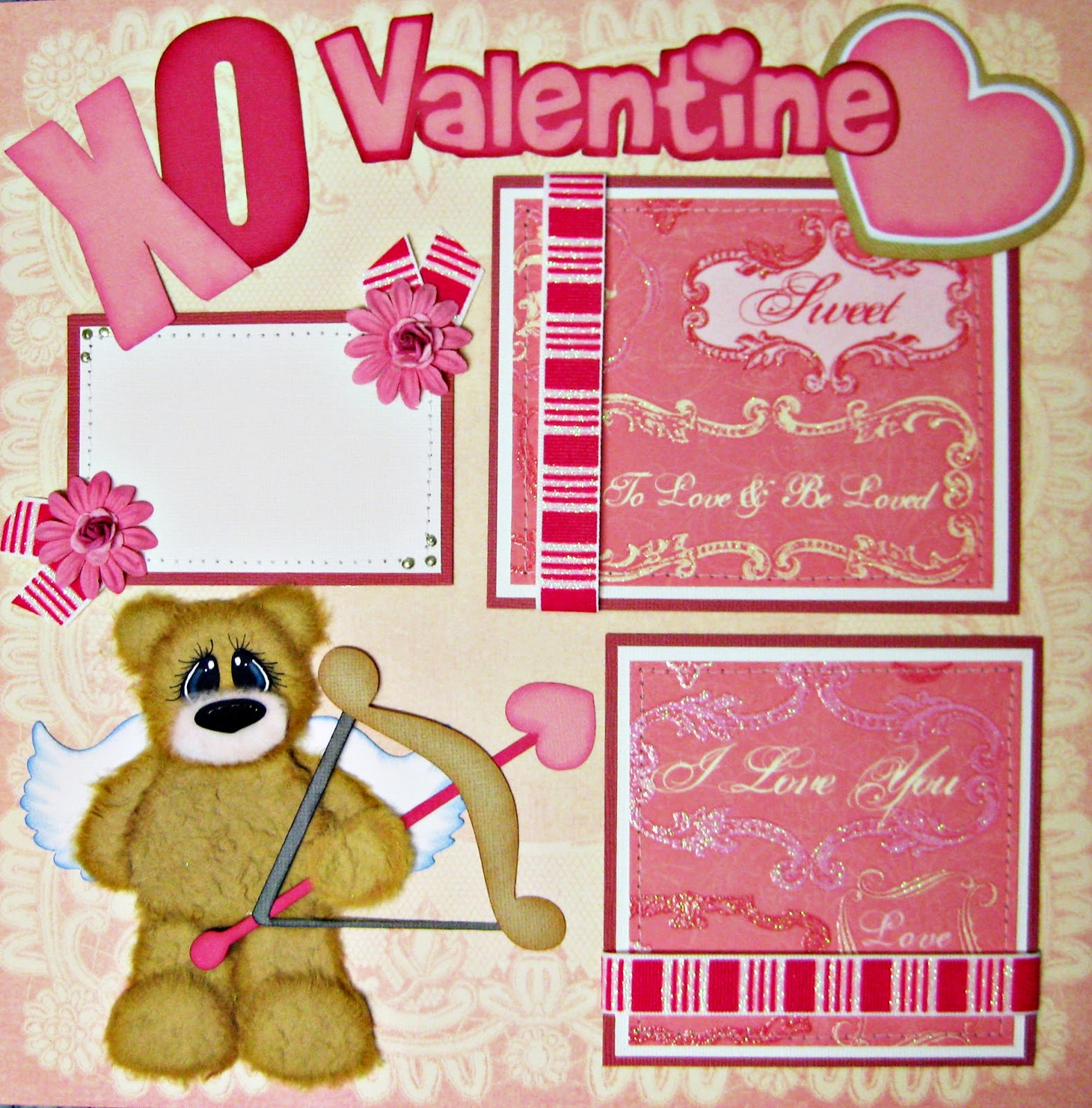 Designs by Crafty1mommy: More Valentine's Layouts