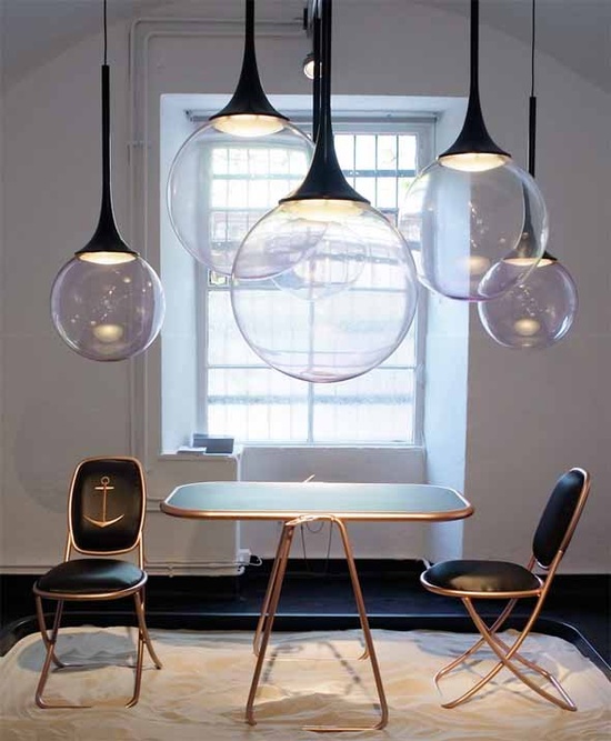 LAUsNOTEbook: Bubble lamp by Nika Zupanc