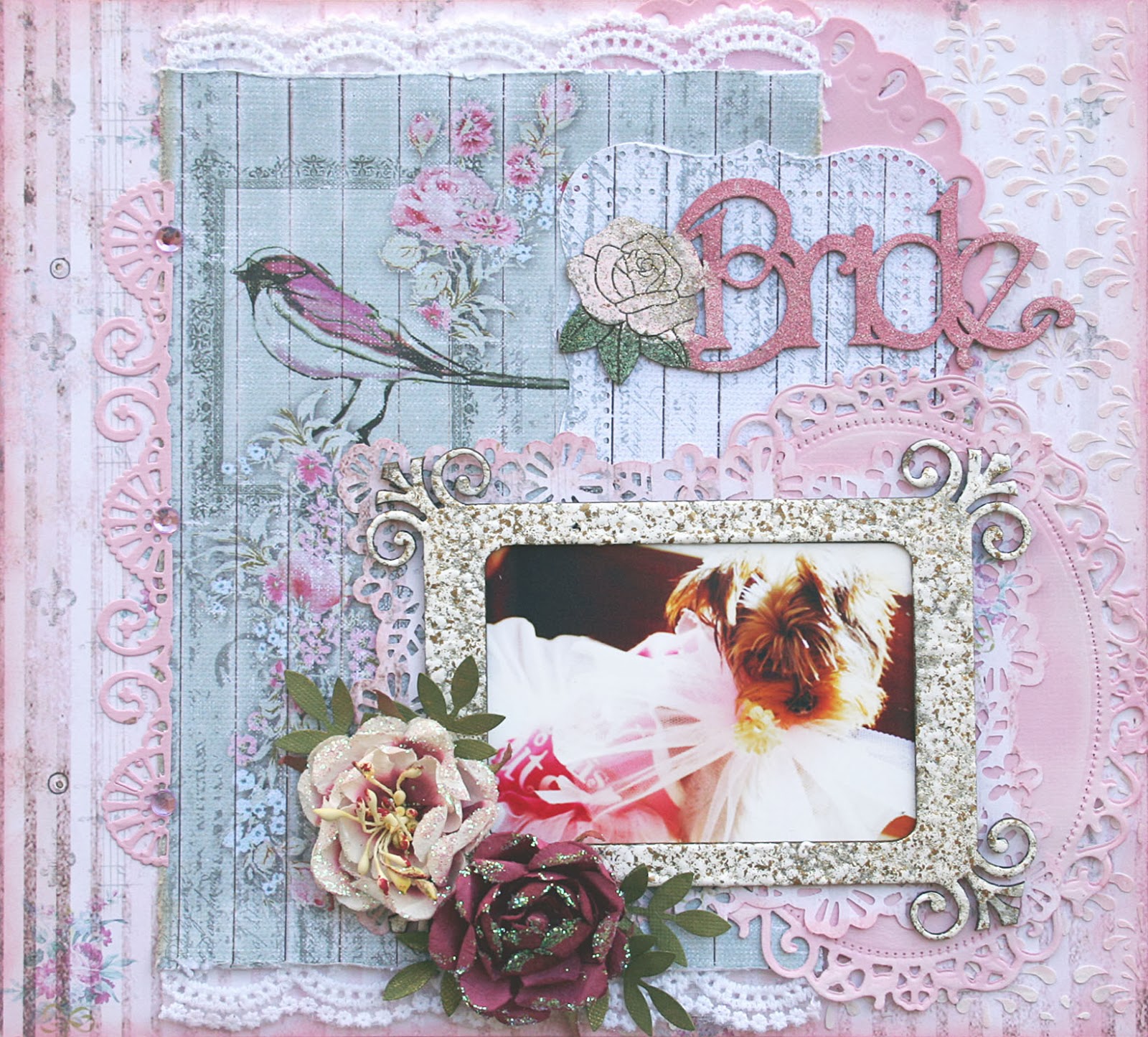 Scrap, Travel, and Bark!: Ranger Embossing Antiquities powder