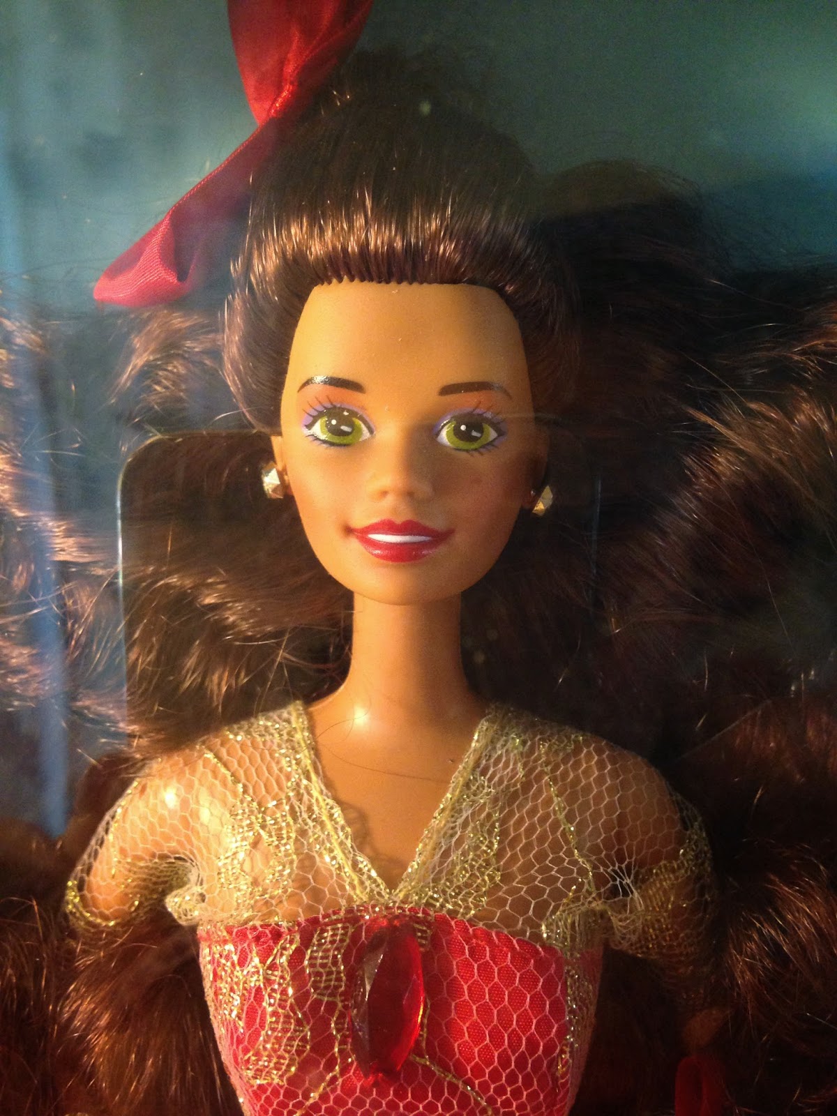 El Mundo Rosa de Barbie: Barbie Radiant in Red 1992 Special Edition ...