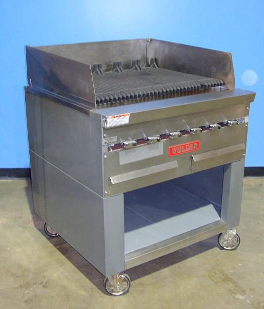 Vulcan HGB34 34″ Heavy Volume Gas Char Broiler | Economic Bakery Equipment