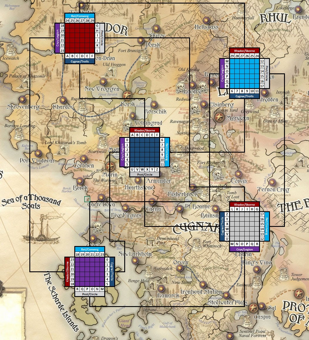 COGS: Warmachine Map Campaign Example