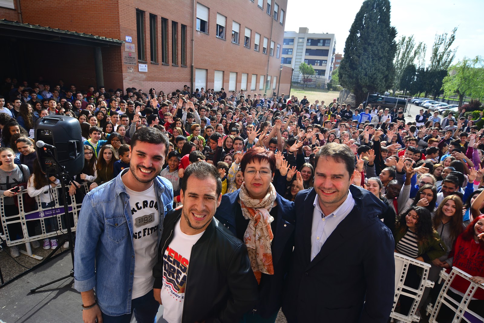 IES VICTORIA KENT (Torrejón de Ardoz): El Langui en el IES VICTORIA KENT