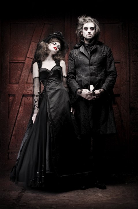 DevilInspired Gothic Dresses: Traditional Gothic Fashion for Men and Women