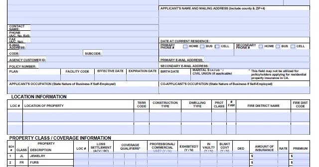 Simply-Easier-ACORD-Forms: ACORD 81 Instructions Table of Contents ...