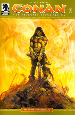 POP CULTURE SHOP: FRANK FRAZETTA CONAN THE BARBARIAN COMIC BOOK ROBERT ...