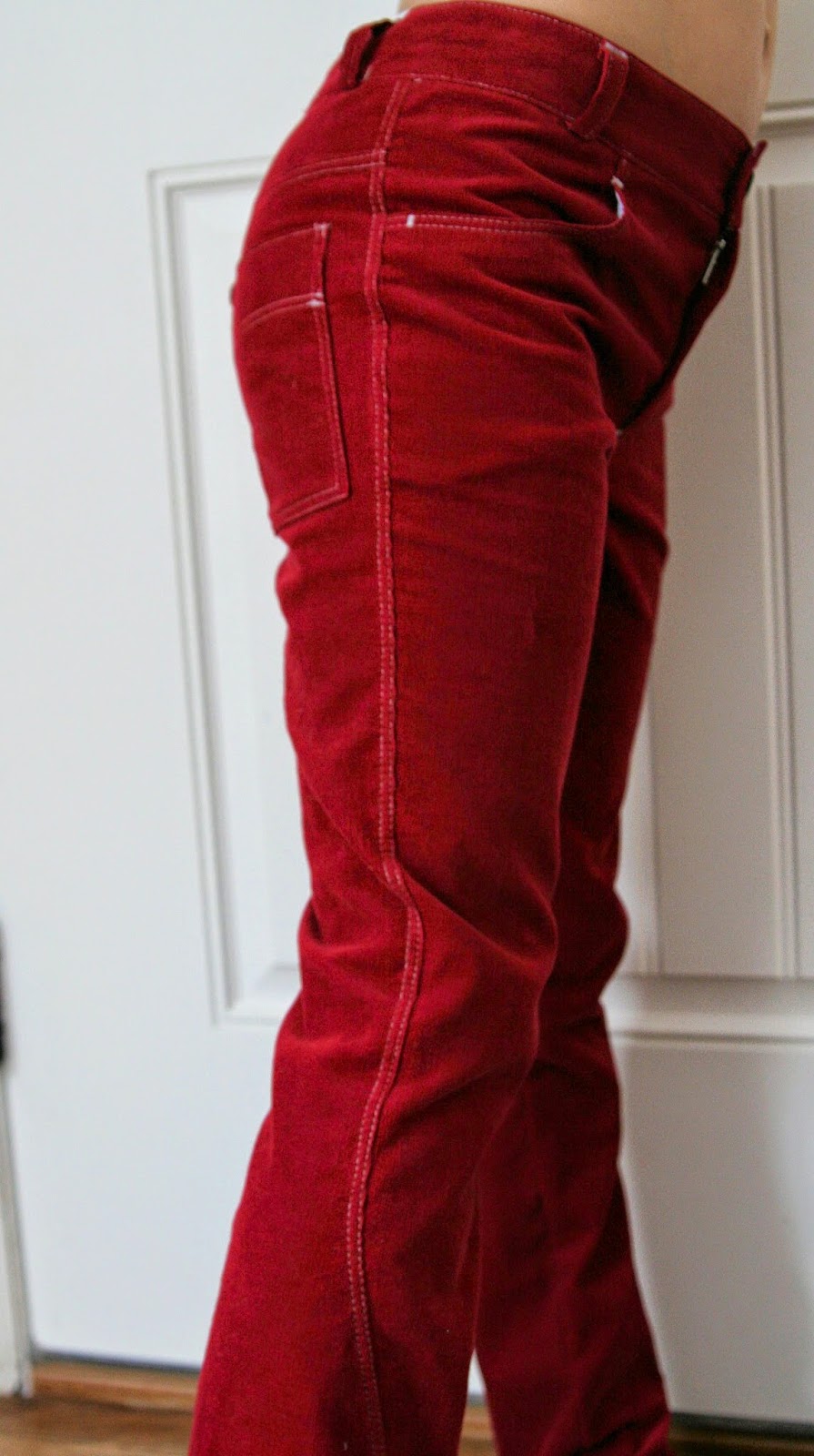 Gray Gables: Corduroy jeans - completed!