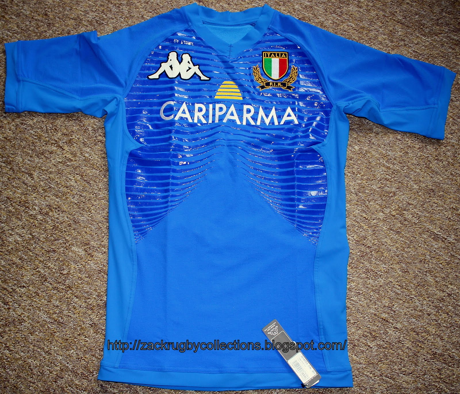 ZackRugby Collections®: Special Edition: Italy SS Test (Player Issue ...
