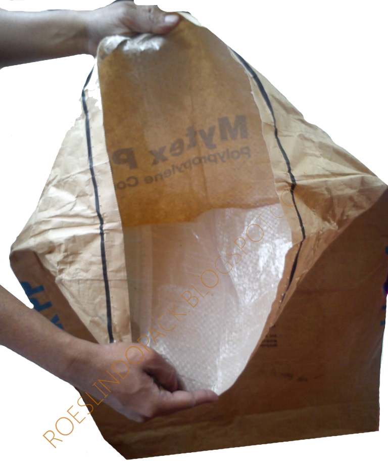 Karung kertas, Paper sack, Sak kertas laminasi, Paper bag