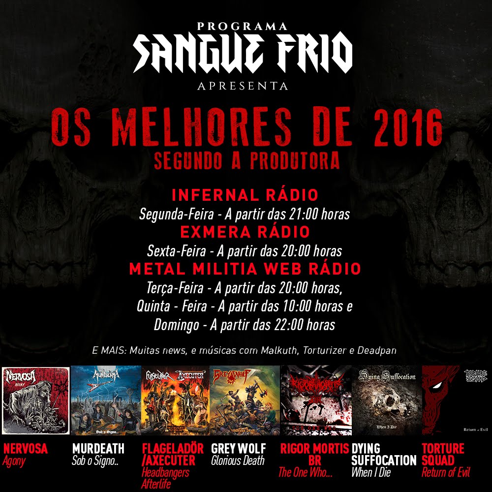 Sangue Frio Produções: Confira os melhores lançamentos de 2016 segundo ...