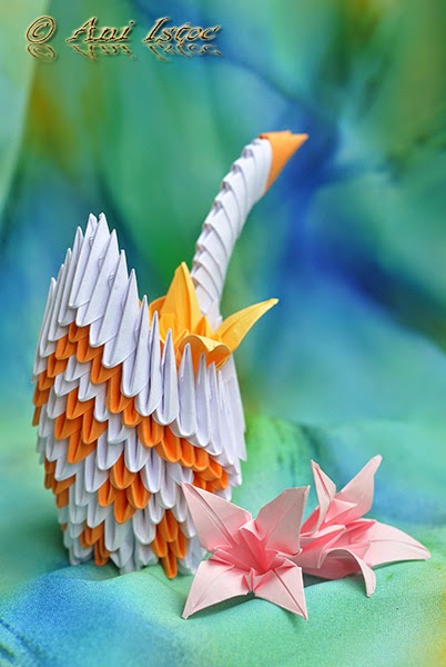 Printre hobby-uri: quilling, kusudama, origami, bijuterii handmade ...