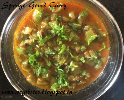 Sponge Gourd Curry | Vegetarian bites to tickle your senses
