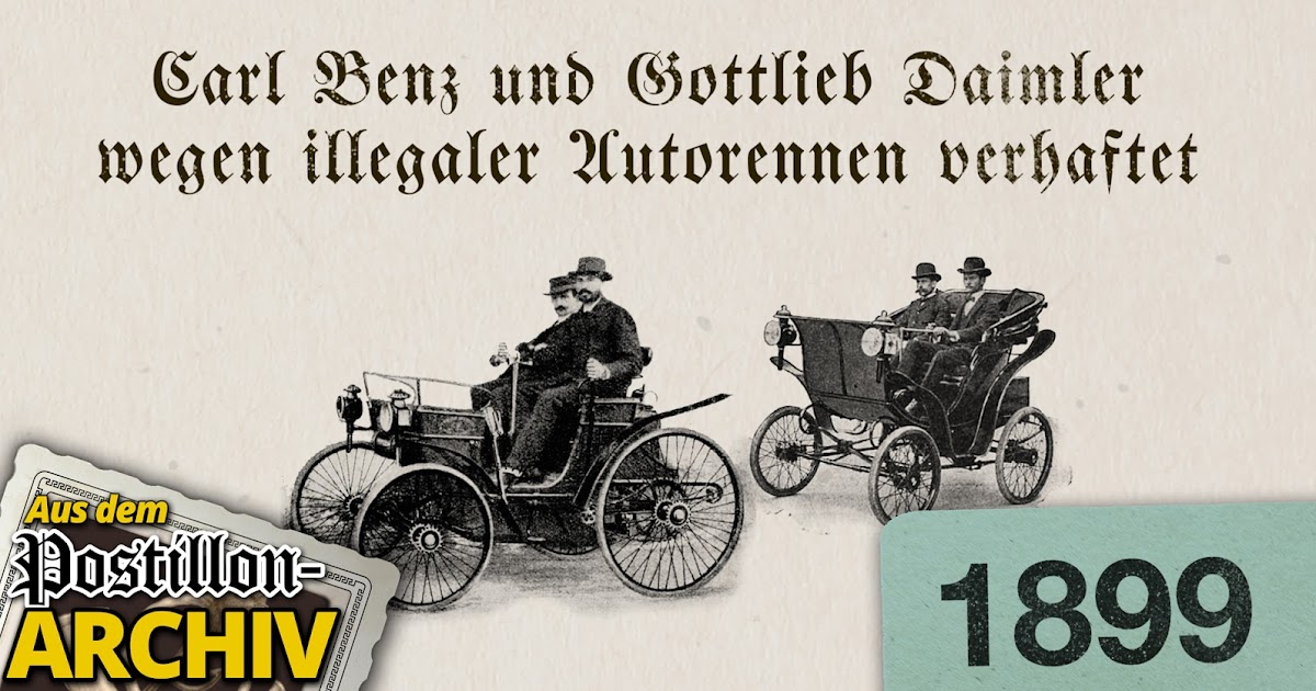 Der Postillon: Titelseite des Postillon am 31.12.1899 – historische ...